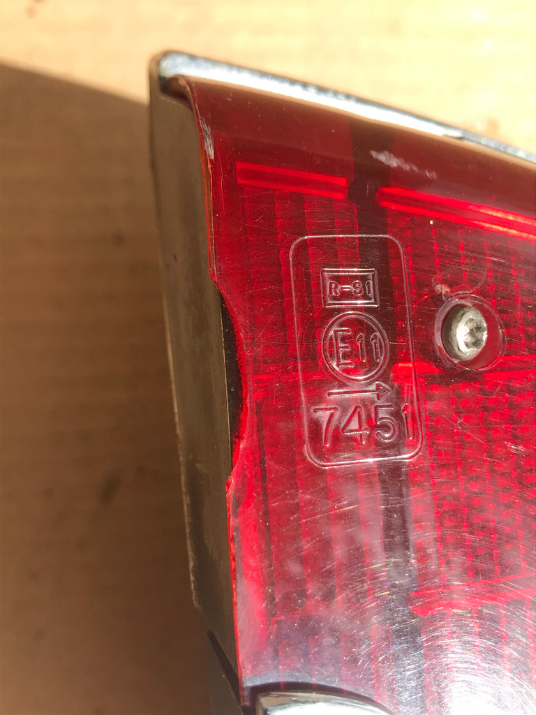 Jaguar XJS XJ-S Right Side RH Rear Lamp Tail Light – Black Cherry Jaguar