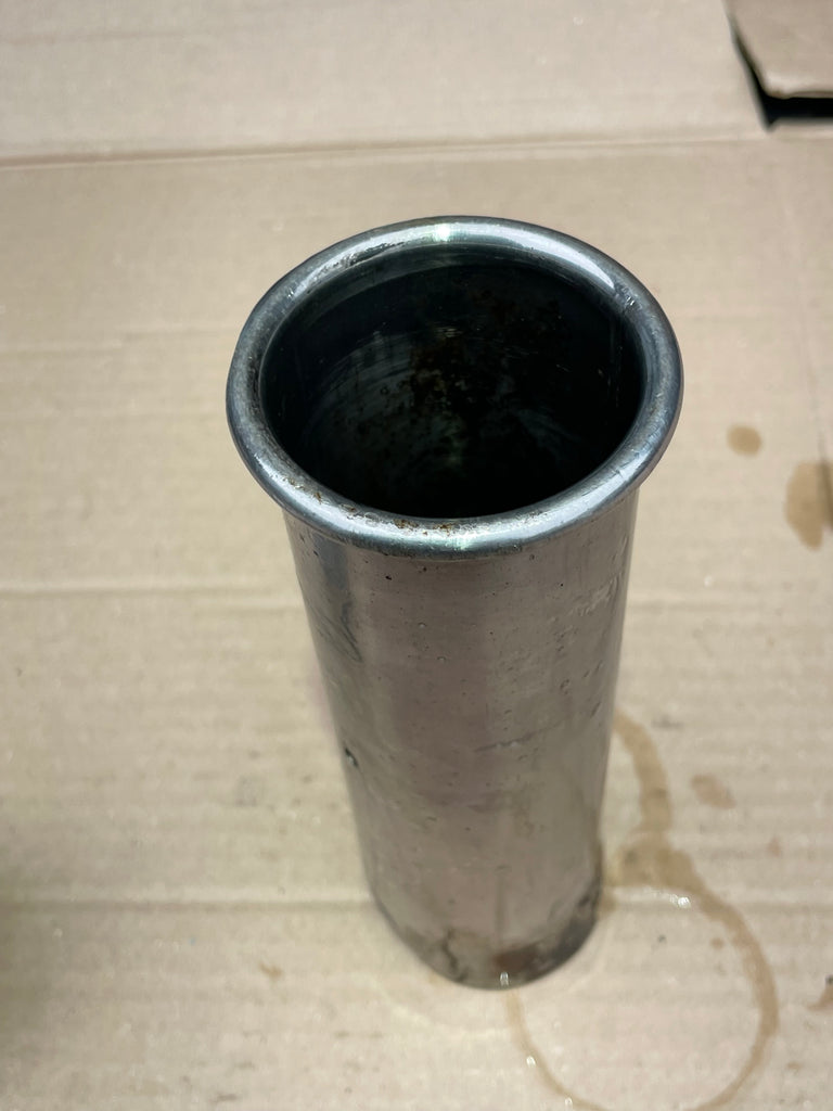 Daimler Jaguar XJ40 rear exhaust back box Tail pipe stainless/ chrome ...