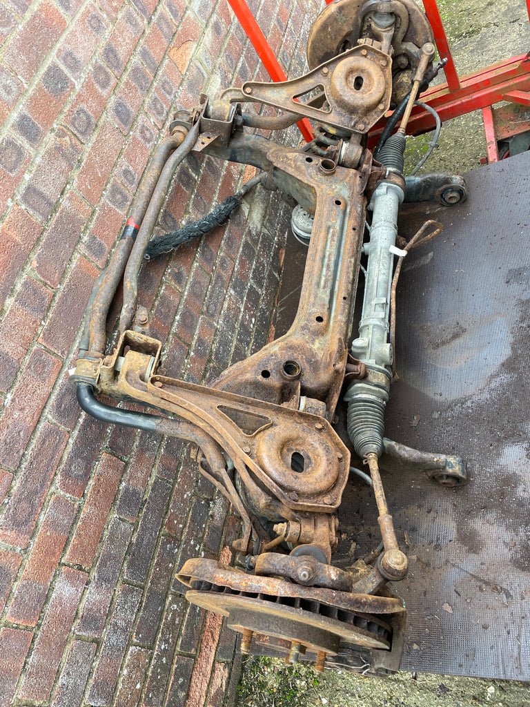 Jaguar Daimler X308 XJ8 Front clip Subframe axle Hubs ARB suspension S ...