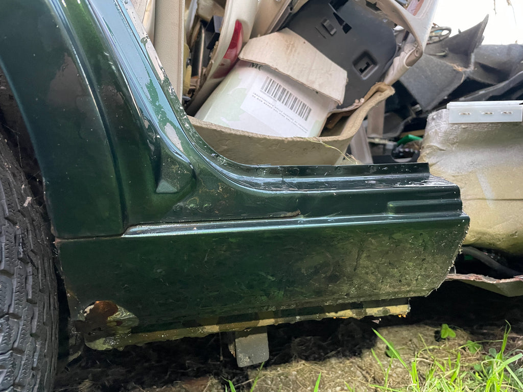 Jaguar X300 X308 rear Right sill/ lower arch repair panel cut out ...