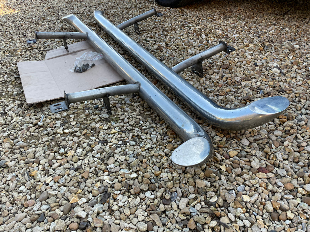 Land Rover Range Rover L322 Vogue genuine stainless chrome side bar st ...