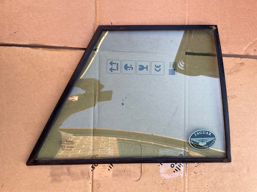 Jaguar XJS Pre facelift Right side rear quarter window glass – Black ...