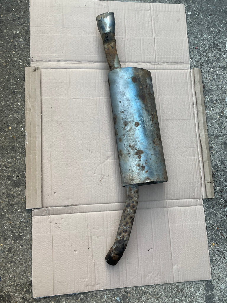 Jaguar X308 XJ8 Genuine Right Rear Exhaust Back Box Section With Finis ...