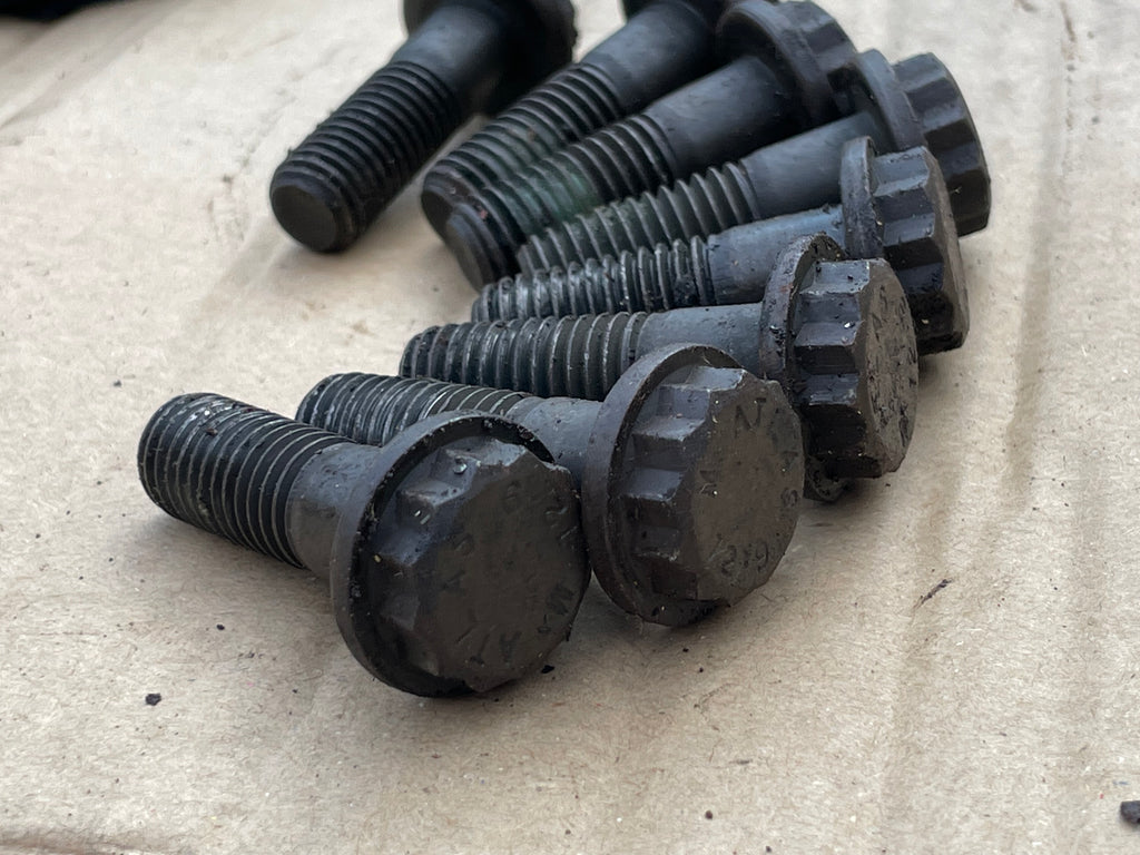 Jaguar XJ40 XJS 3.2 3.6 Flex Drive Plate Fixing set screws bolts x8 ...