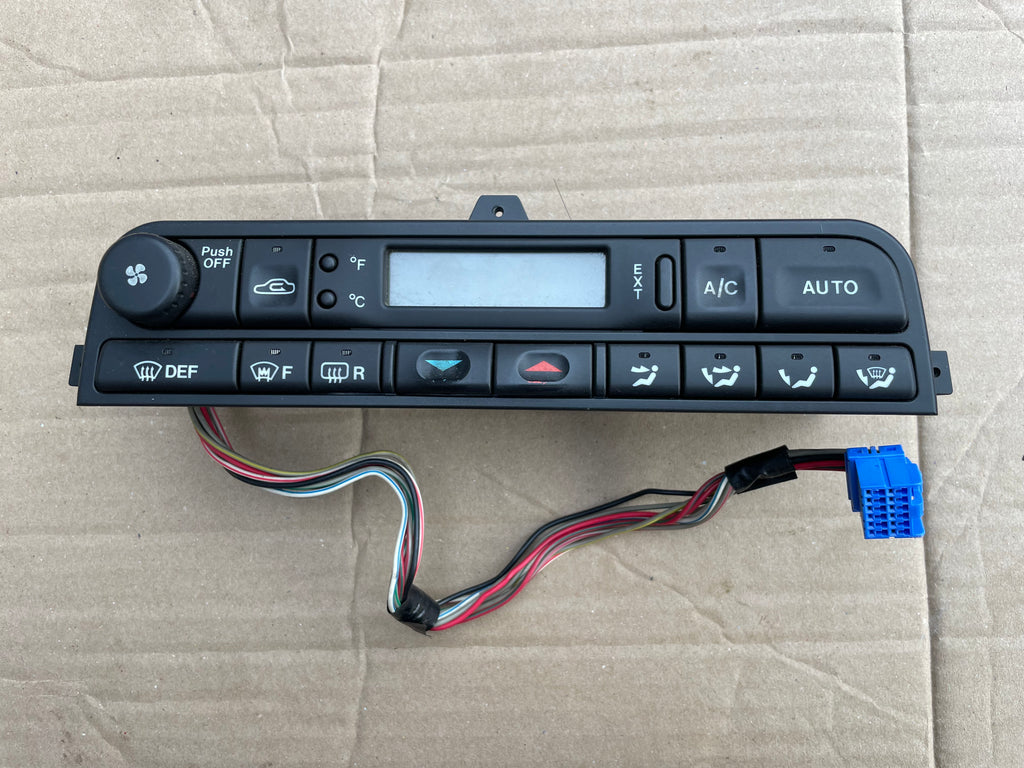 JAGUAR X300 XJ6 heater Climate heater control panel with Heated front ...