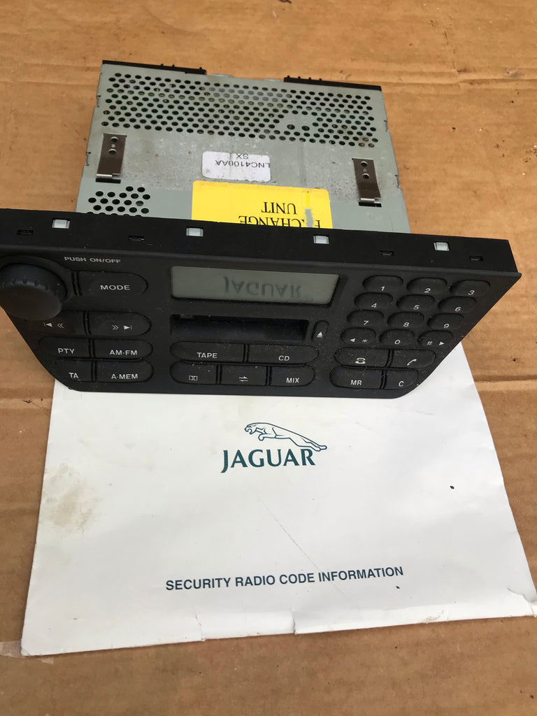 Daimler Jaguar X308 XJ8 stereo Radio cassette player LNC4100AA – Black ...