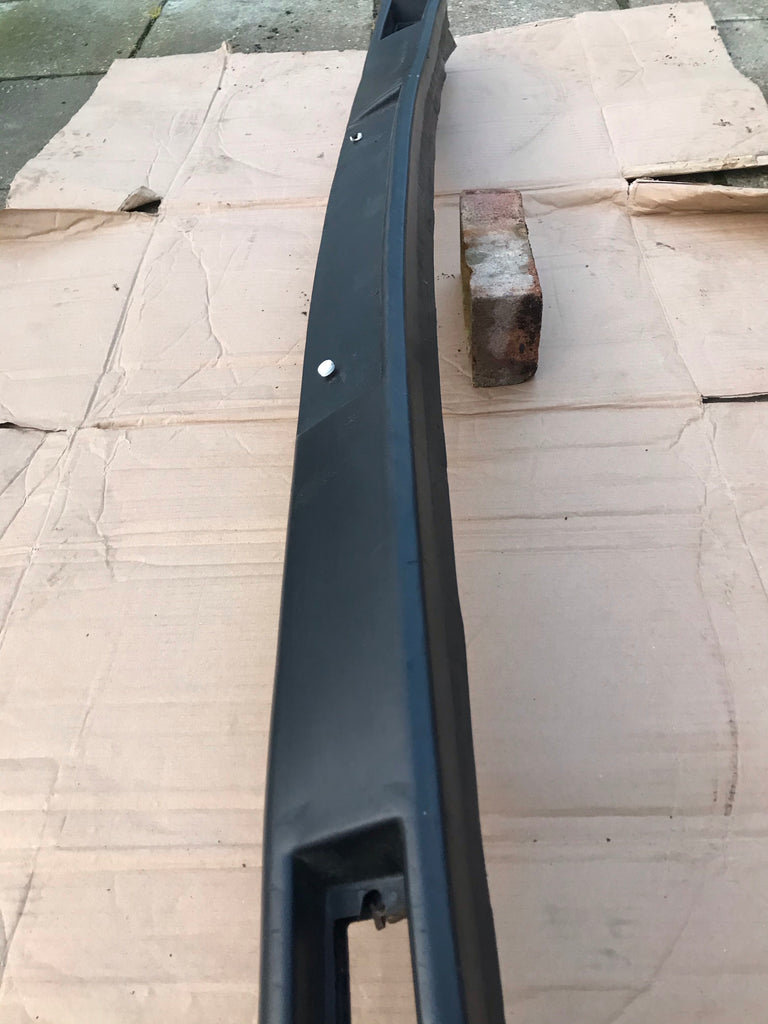 Jaguar XJ6 XJ12 series 3 Front bumper steel beam & rubber cover – Black ...
